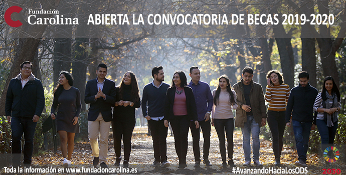 Beca Becas Fundación Carolina 2019-2020 por Fundación Carolina ...